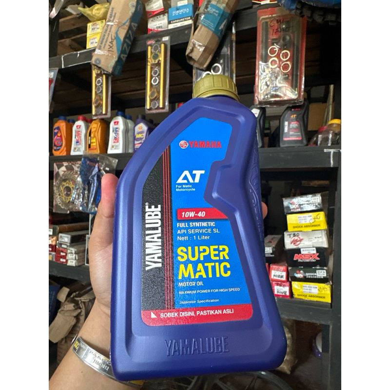 Jual Oli YAMAHA SUPER MATIC 1L ORIGINAL 100 % | Shopee Indonesia