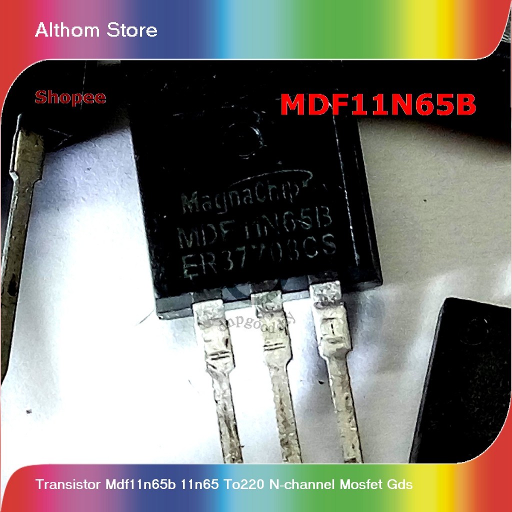 Jual transistor mdf11n65b 11n65 to220 n-channel mosfet gds | Shopee ...