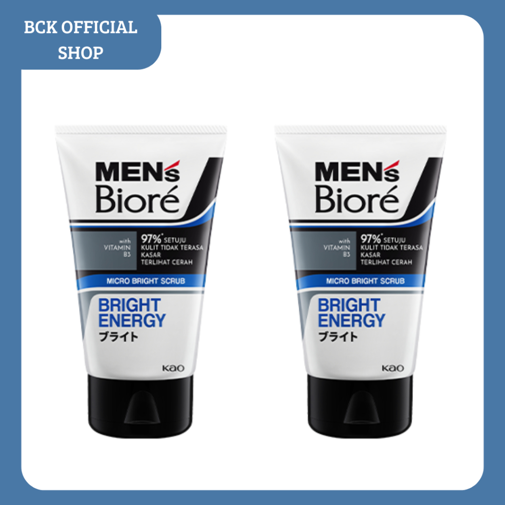 Jual Mens Biore facial Foam Bright Energy 40gr (PCS) | Shopee Indonesia