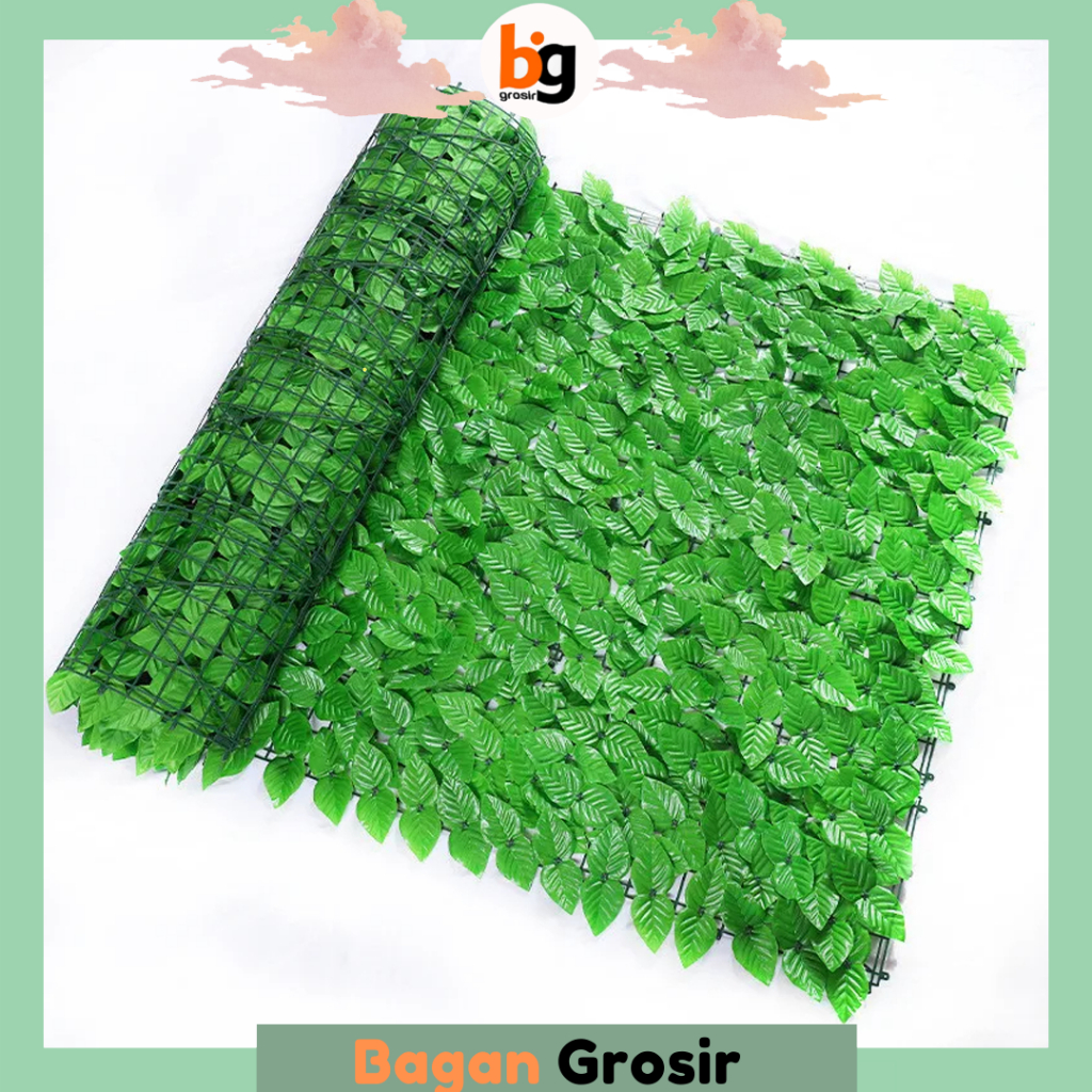 Jual BG Daun Rambat Sintetis Ukuran 0,5 Meter x 3 Meter Daun Hias ...