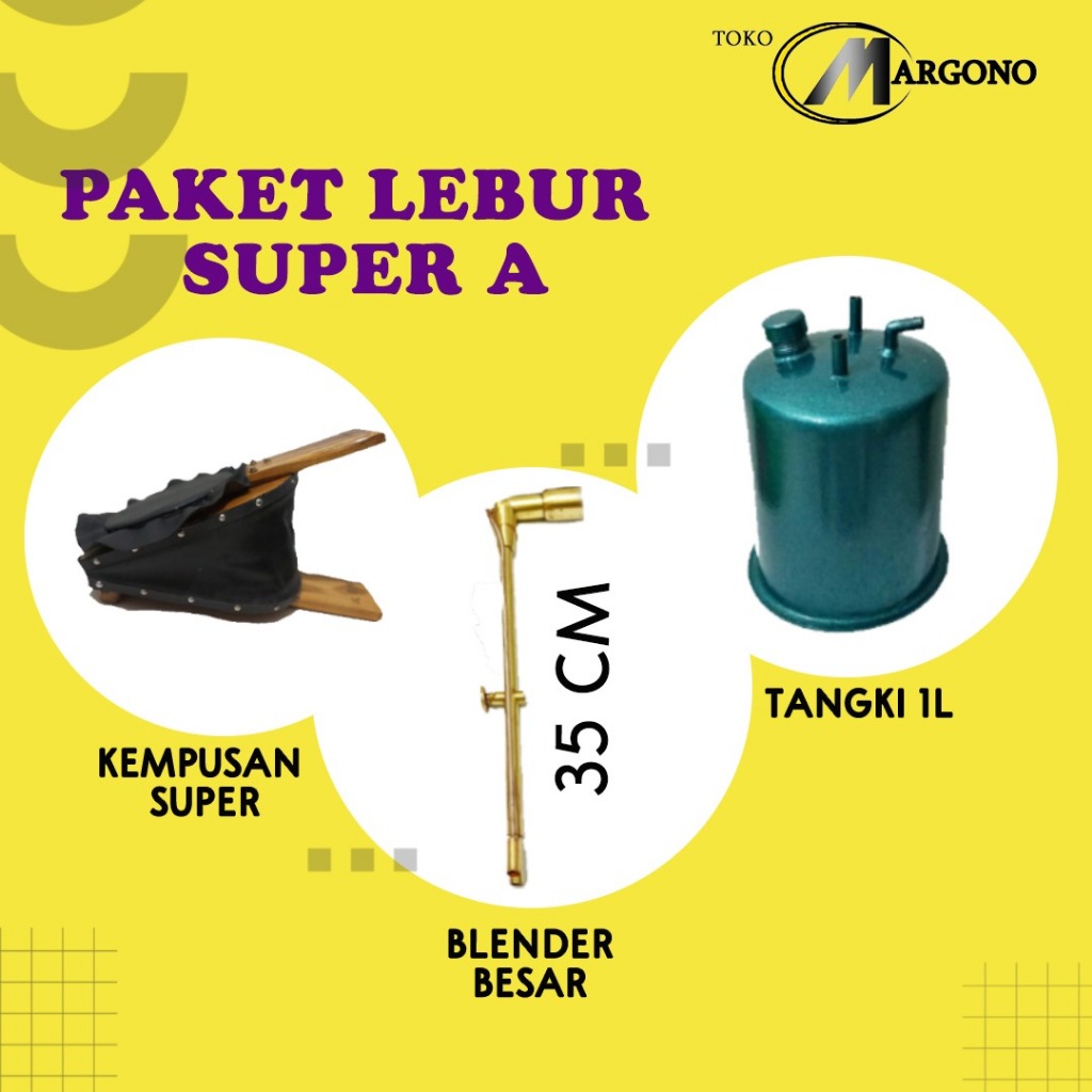 Jual PAKET LEBUR SUPER-A/PAKET LEBUR DASAR UKURAN BESAR KUALITAS ...