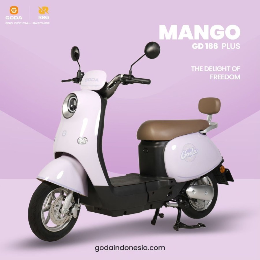 Jual Sepeda Listrik Goda 166 Mango Garansi Resmi | Shopee Indonesia
