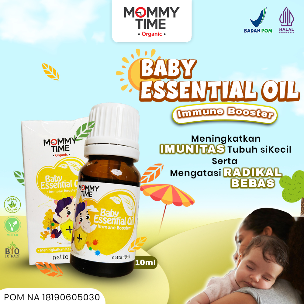 Jual Essential Oil Baby MOMMY TIME Meningkatkan kekebalan tubuh Oil Immune Booster - 10ml ...