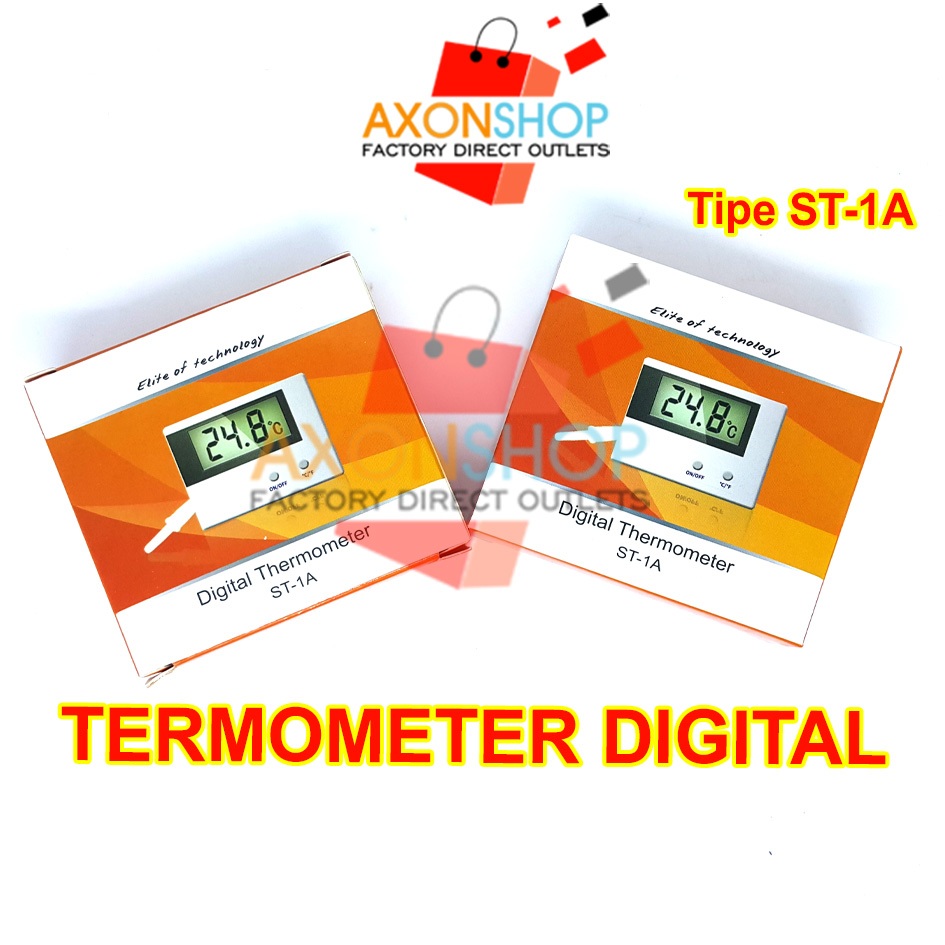 Jual Aquarium Kulkas Freezer Thermometer ST1A With Probe sama dengan ...