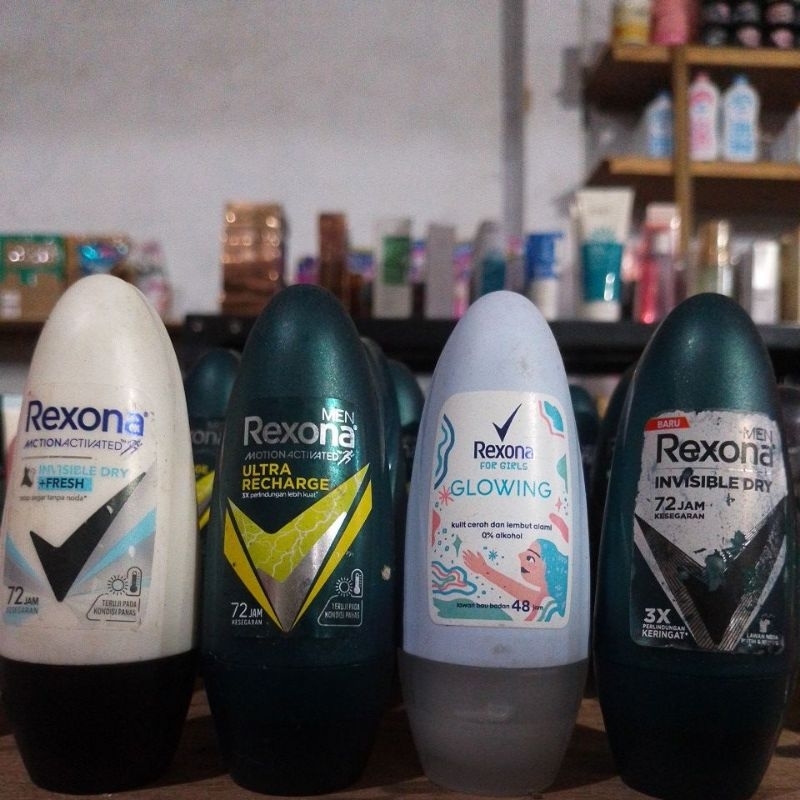 Jual Rexona deodorant roll on - 40/50ml rijek kemasan | Shopee Indonesia