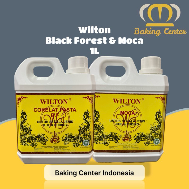 Jual Wilton Perisa Dan Pasta Black Forest dan Moca 1Lt | Shopee Indonesia