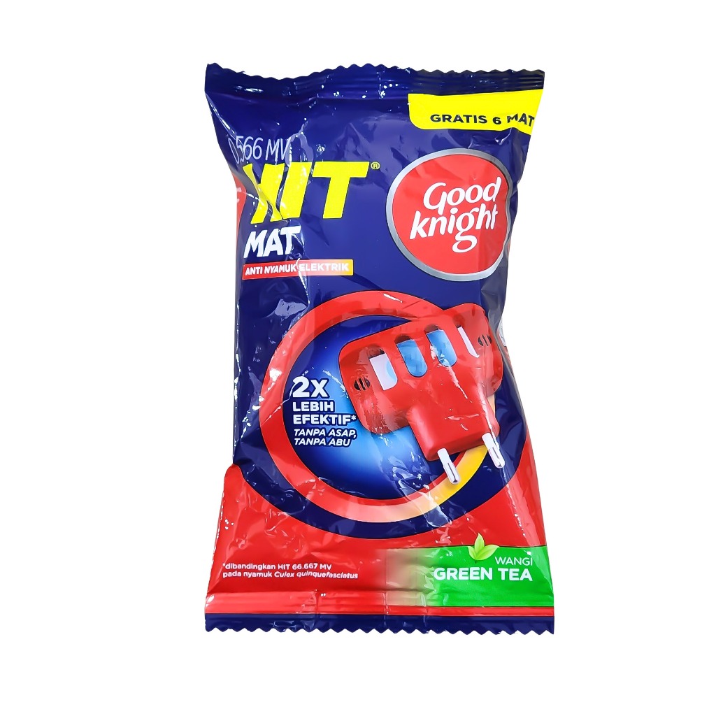 Jual Hit Mat Good Knight + 6 Mat ( Colok / Tanpa Kabel ) | Shopee Indonesia