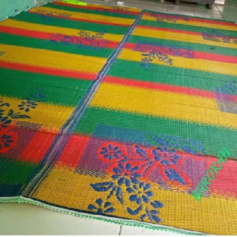 Jual Tikar plastik cantik khas Medan merk Singa laut dengan berbagai ...