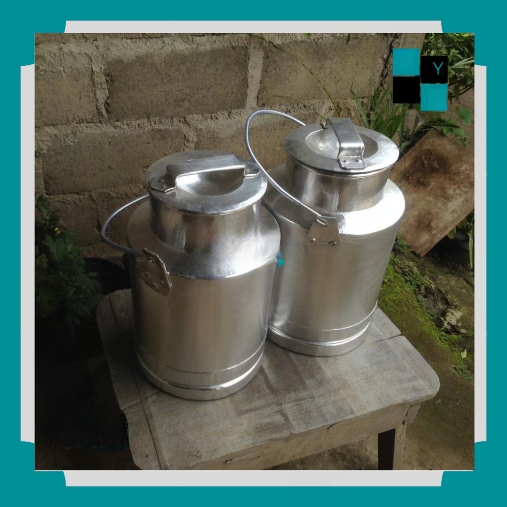 Jual READY KEN SUSU, MILK CAN, KALENG 10 LITER SUSU BAHAN ALUMUNIUM ...