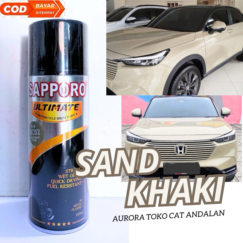 Jual PILOX SAND KHAKI SAPPORO ULTIMATE Sand Shaki Warna Mobil Hrv ...