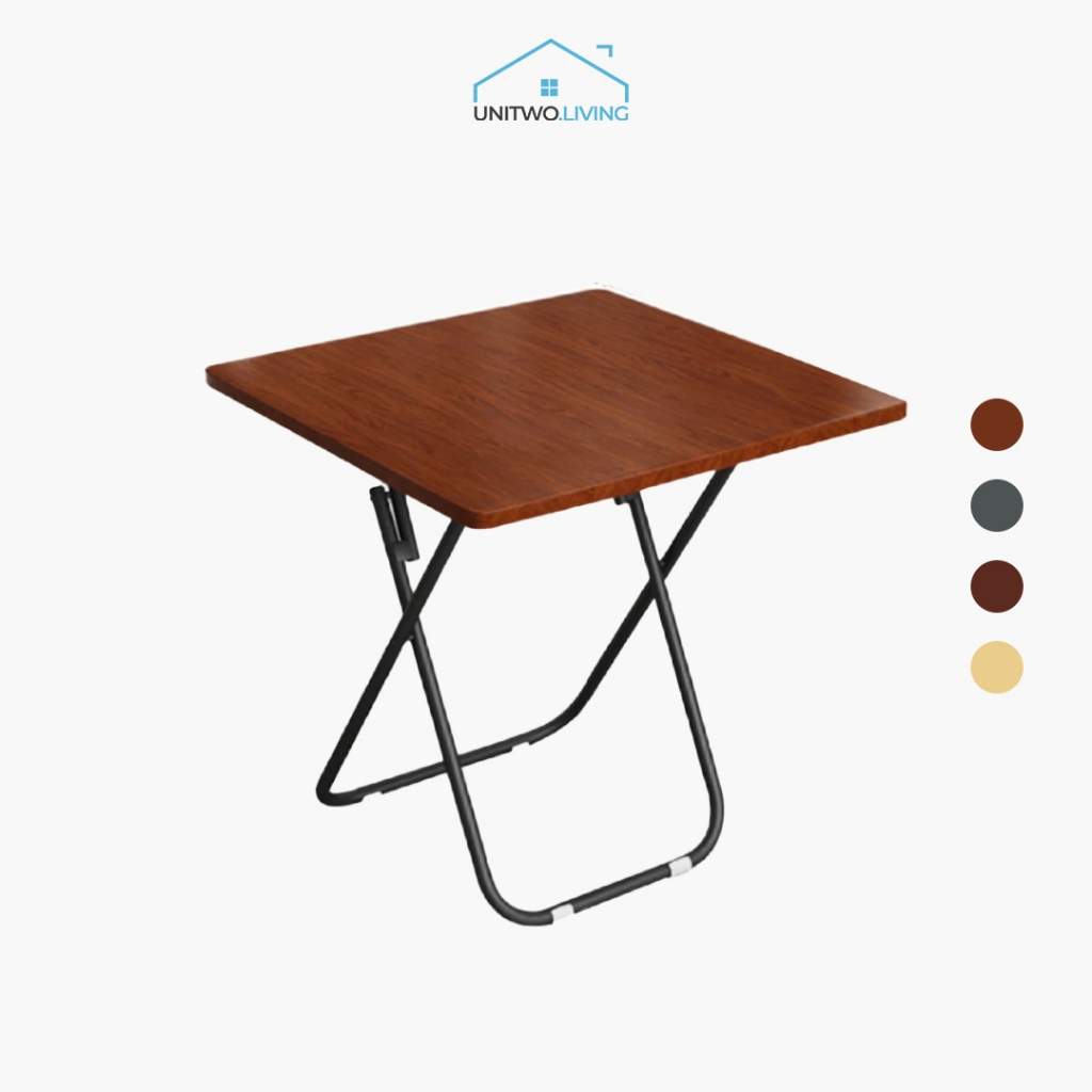 Jual UNITWO Living Vistara Portable Meja Lipat Kayu / Meja Makan ...