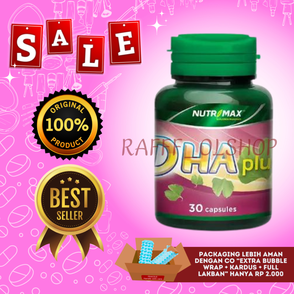 Jual Vitamin Nutrimax DHA Plus 40 Kapsul | Shopee Indonesia