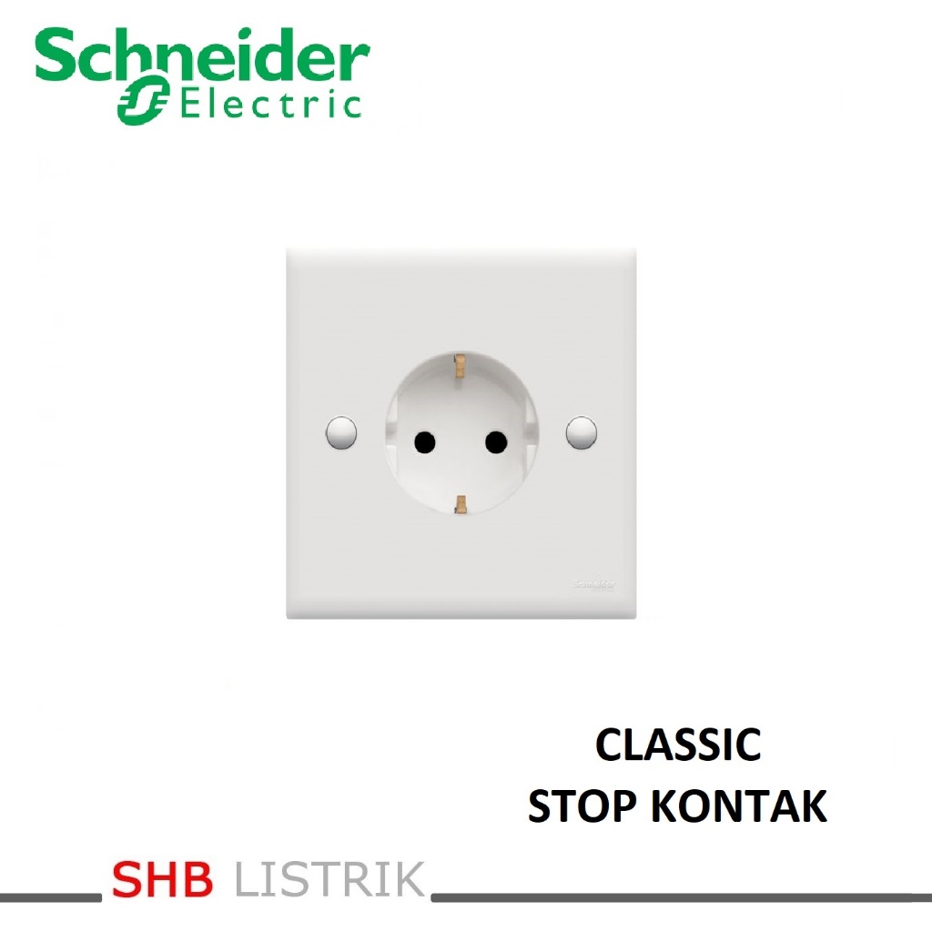 Jual OK! SCHNEIDER STOP KONTAK S-CLASSIC/ CLIPSAL E30 SP25 | Shopee ...