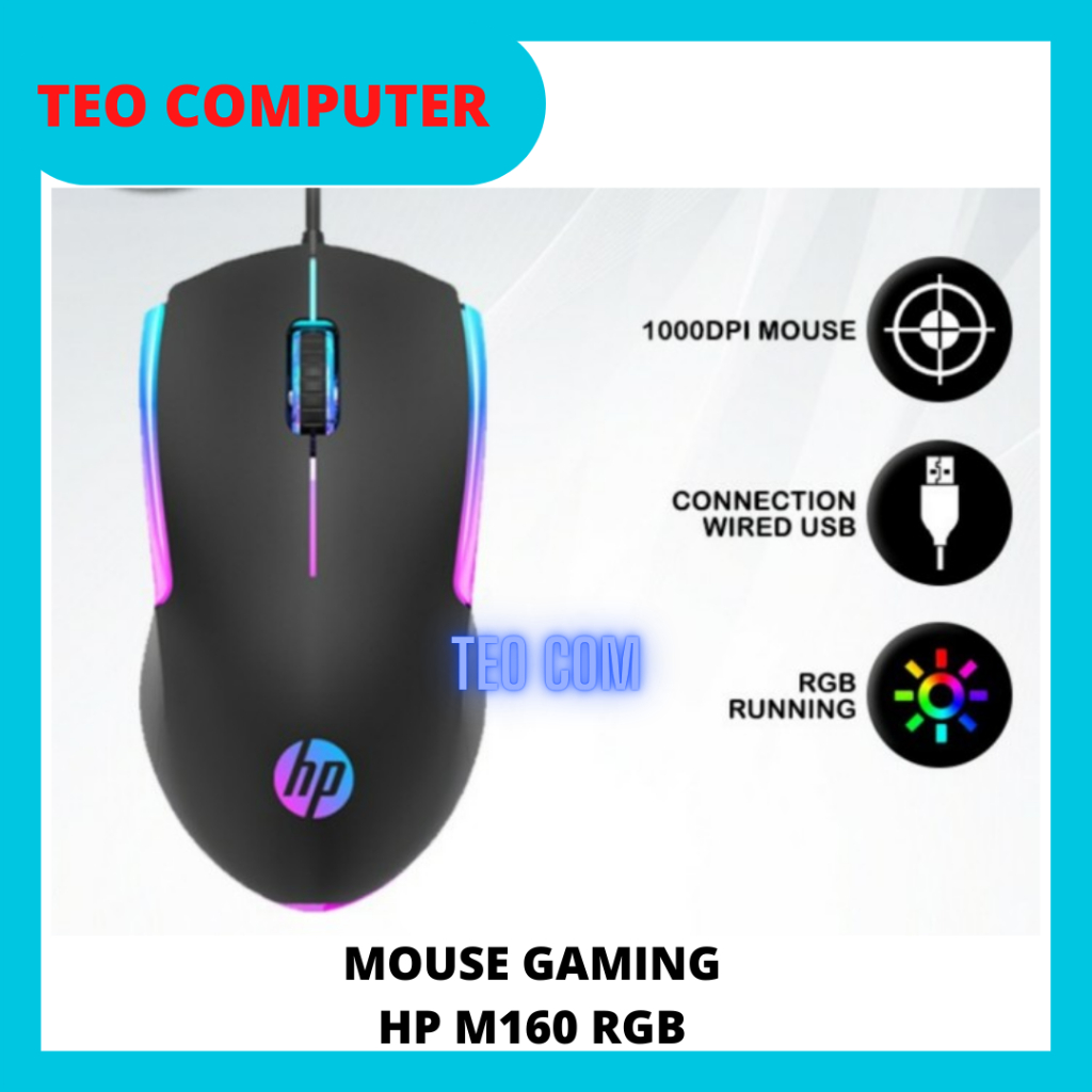 Jual MOUSE HP M160 USB / MOUSE GAMING / MOUSE MURAH / MOUSE HP ORIGINAL ...