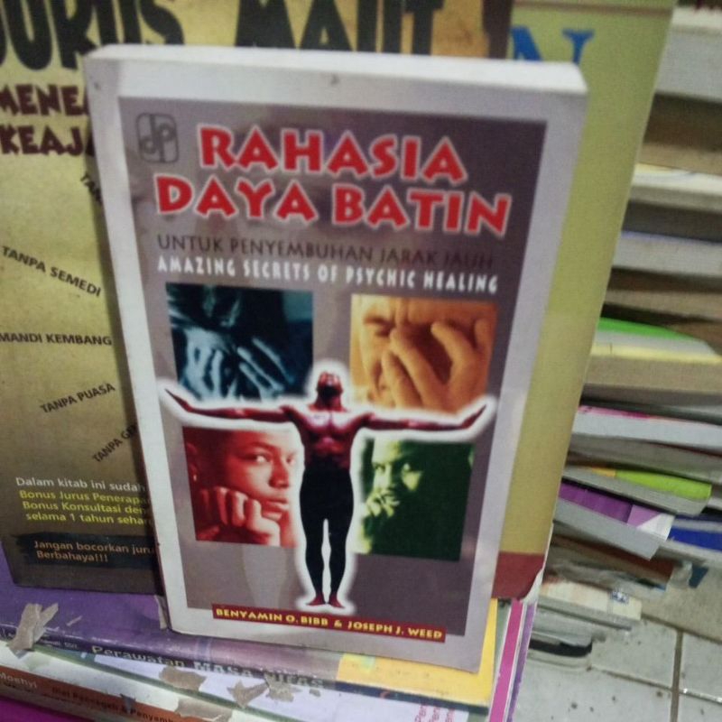 Jual BUKU RAHASIA DAYA BATIN( UNTUK PENYEMBUHAN JARAK JAUH) | Shopee Indonesia