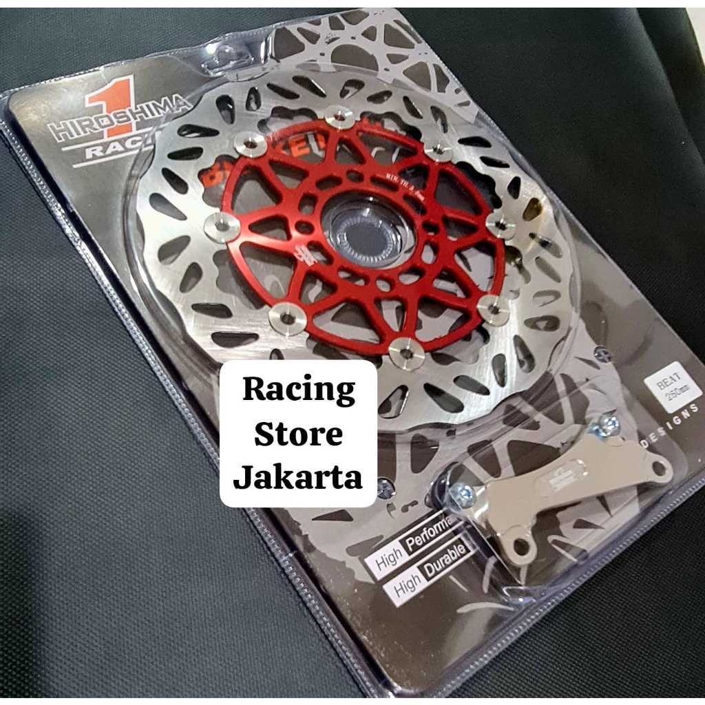 Jual Disc Brake Floating Cnc Hiroshima 260mm Piringan Cakram Depan ...