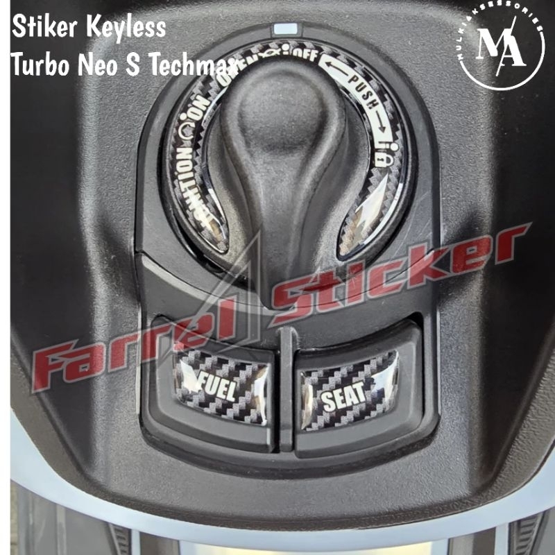Jual Stiker Emblem Kunci Yamaha Nmax Turbo Neo S Techmax Stiker Resin ...