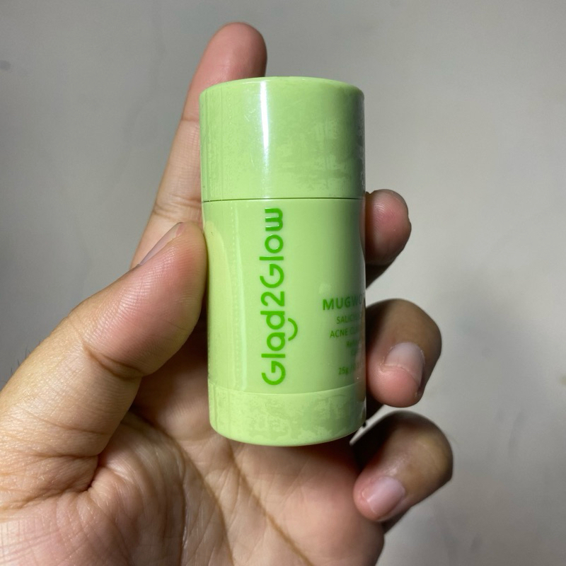 Jual Glad2Glow Mugwort Salicylic Acid Acne Clay Stick | Shopee Indonesia