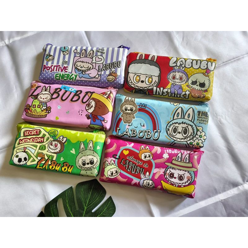 Jual Tempat Pensil Tepak Pensil Medium Motif labubu Terbaru | Shopee ...