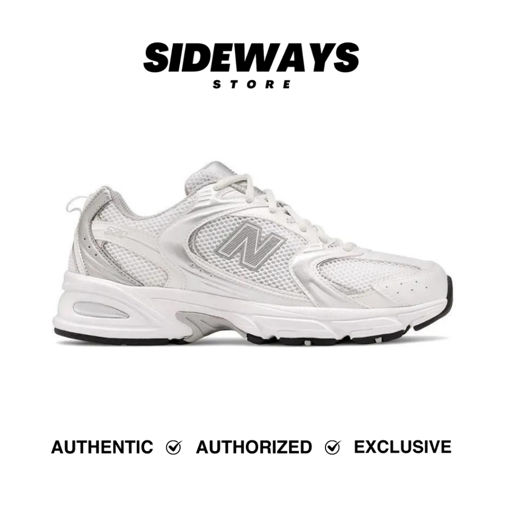 Jual New Balance 530 White Munsell Metallic Silver (MR530EMA) | Shopee ...