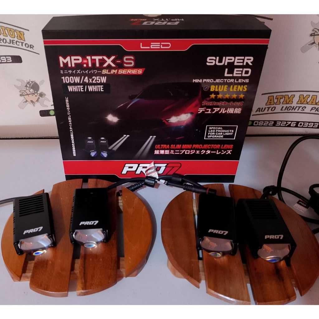 Jual PRO7 MP1TX-S Mini Projector Slim Series | Shopee Indonesia