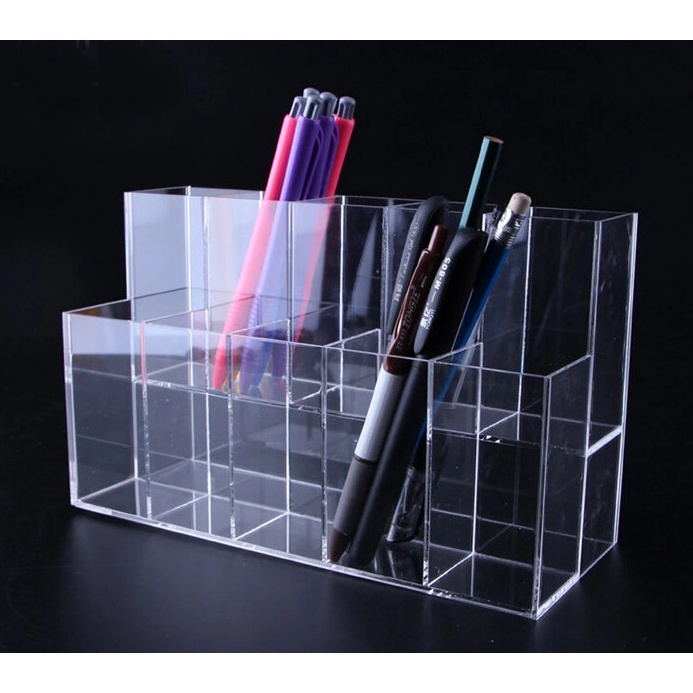 Jual organizer pulpen Akrilik Rak Pensil Acrylic Display Stand Holder ...
