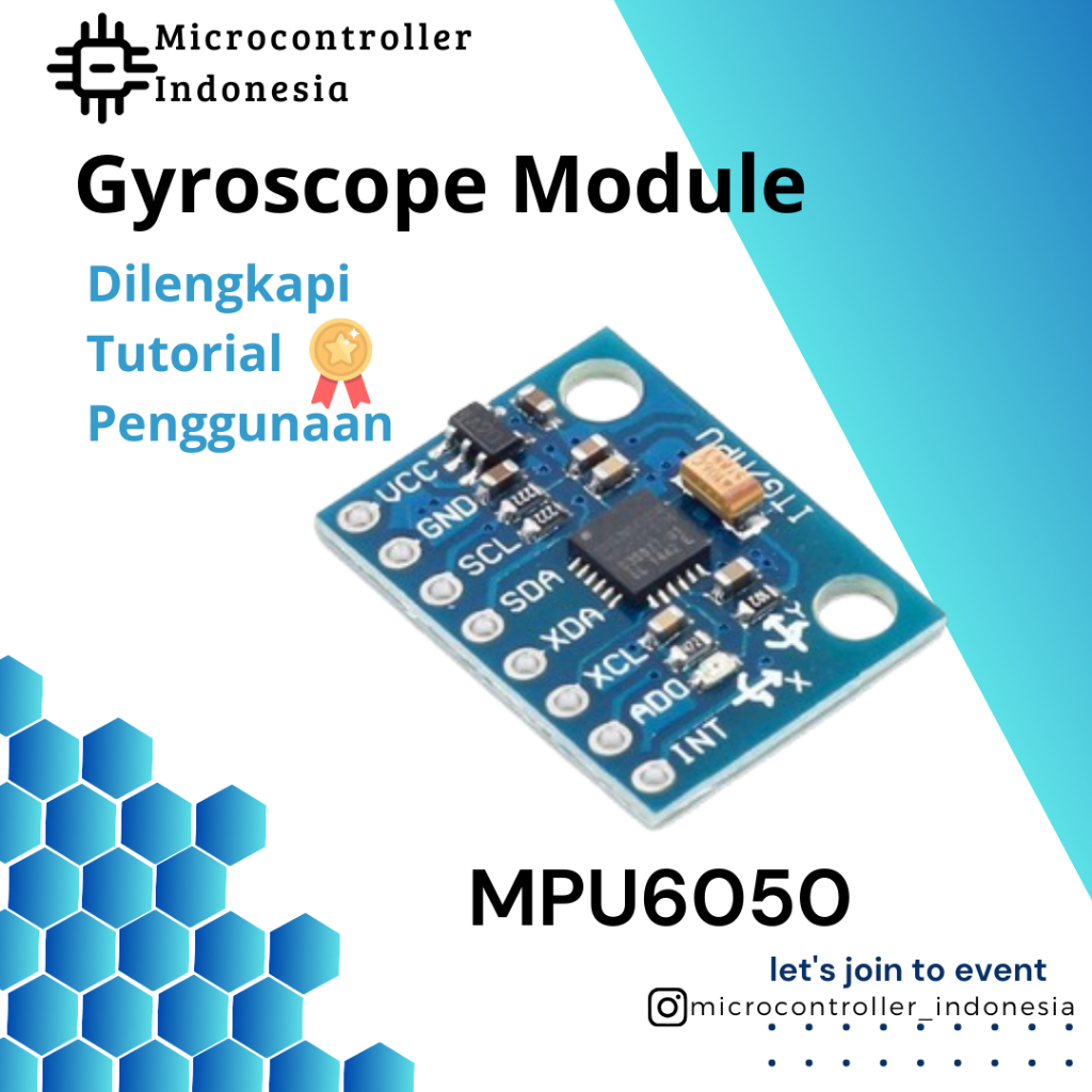 Jual MPU6050 MPU-6050 3 AXIS ANALOG GYROSCOPE ACCELEROMETER MODULE ...