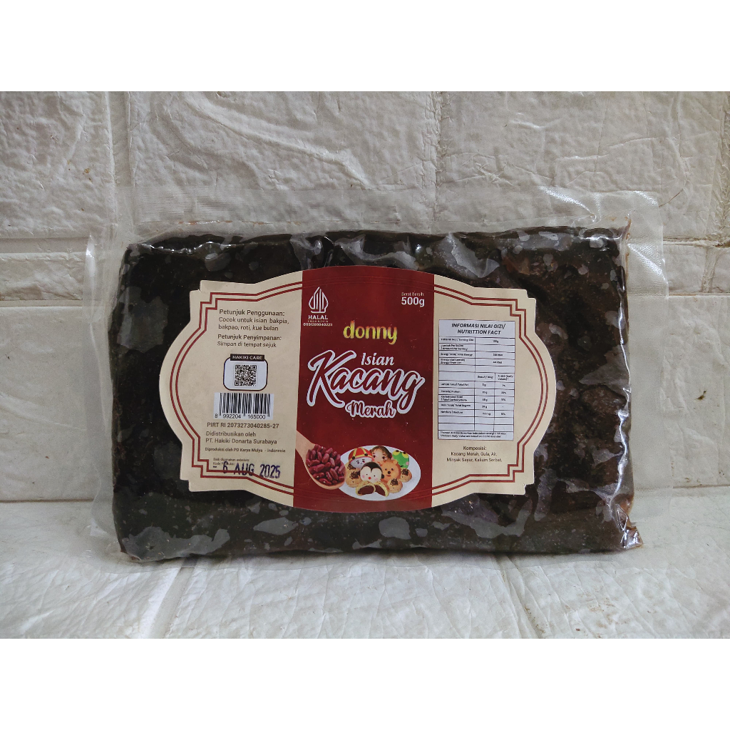 Jual DONNY SELAI RASA KACANG MERAH 500GR exp 06/8/2025 | Shopee Indonesia