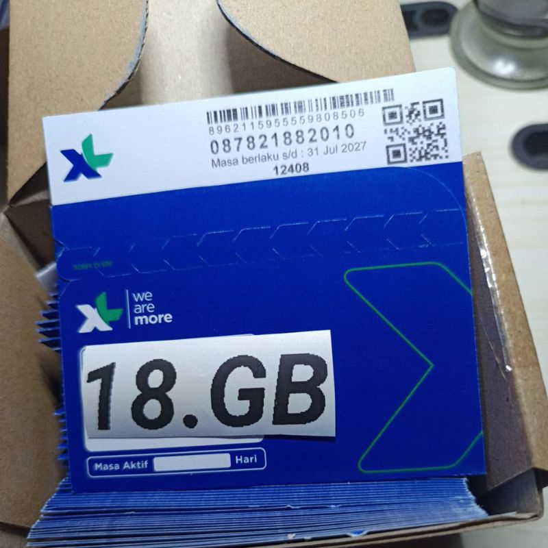 Jual kartu perdana XL 18.GB | Shopee Indonesia