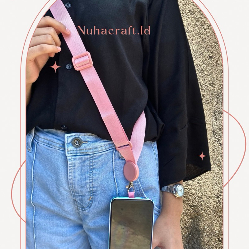 Jual Lanyard Universal Tali Gantungan Hp lebar / Lanyard phone ...