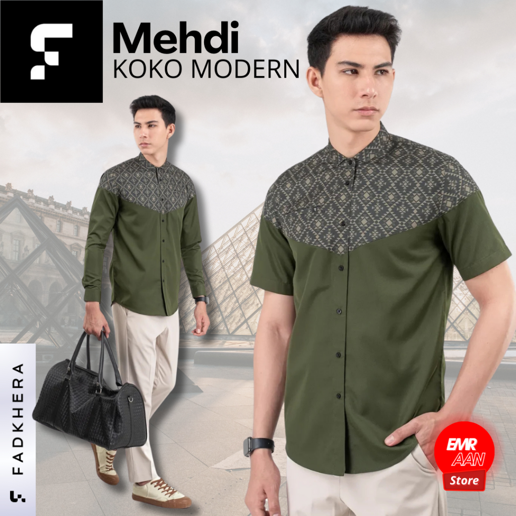 Jual Fadkhera - MEHDI - Kemeja Koko Pria Muslim, Emraan Store | Shopee ...