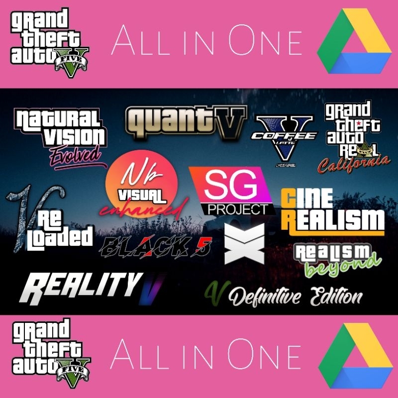 Jual All in one Mod berbayar GTA V | Shopee Indonesia