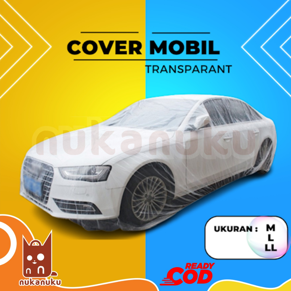 Jual Penutup Mobil Sarung Cover Mobil Bening Transparant Anti Air atau ...
