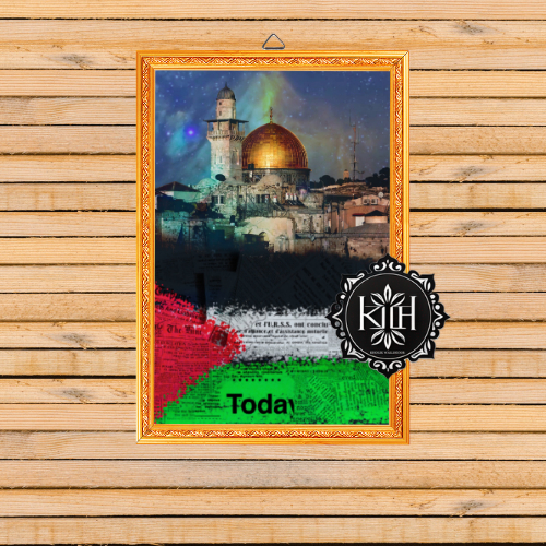 Jual POSTER POTO + BINGKAI MASJIDIL AQSA PALESTINA HIASAN DINDING ...