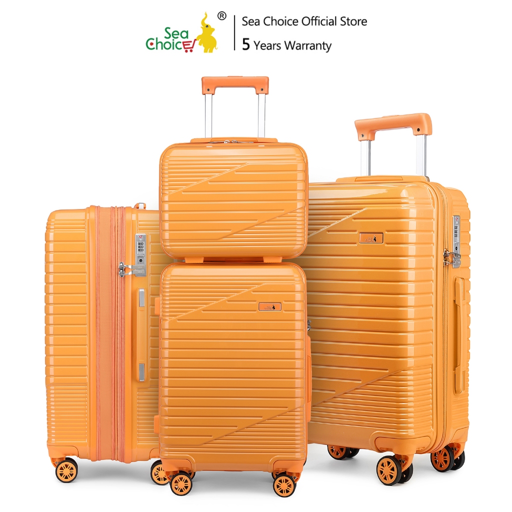 Jual SEA CHOICE Expand Koper, PC FIBER Hardcase Large Bagasi Travel Tas ...