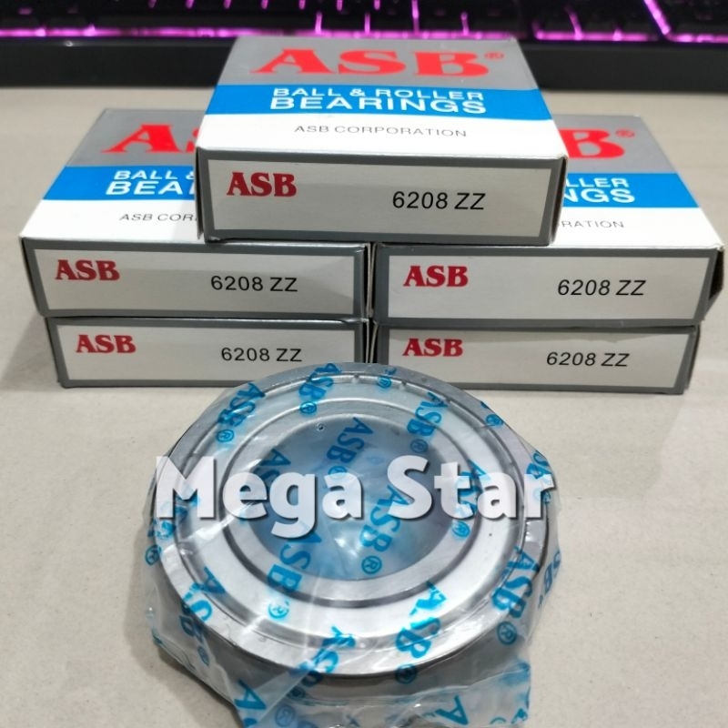 Jual BEARING 6208 ZZ / 6208ZZ ASB ASLI | Shopee Indonesia