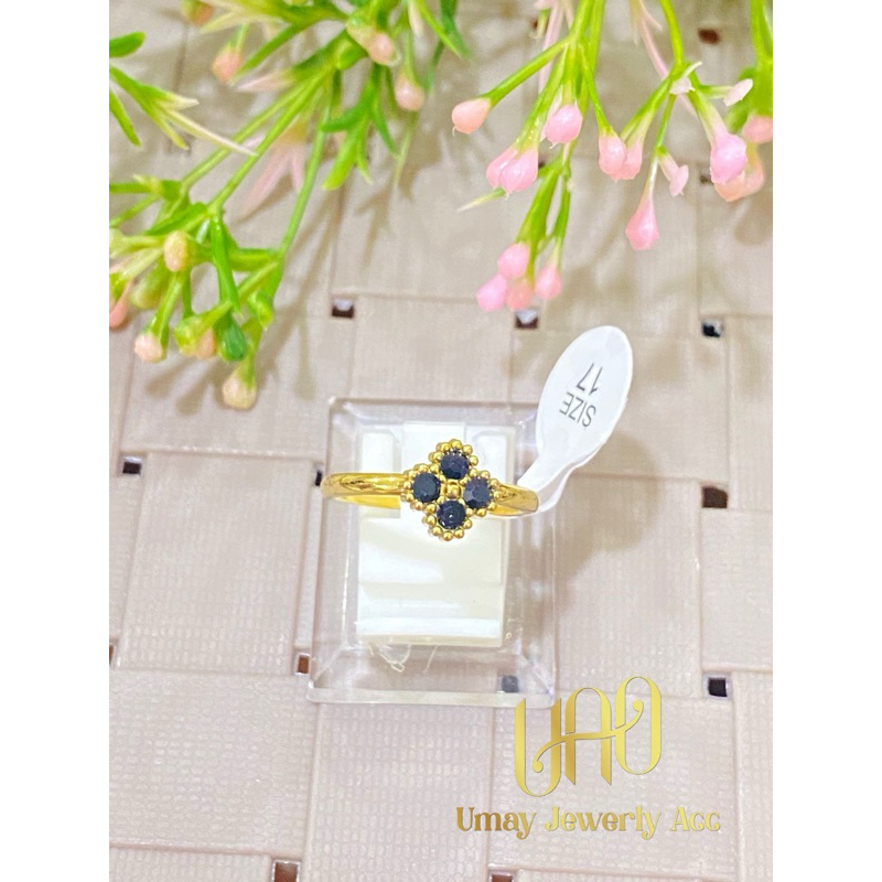 Jual cincin clover titanium | Shopee Indonesia