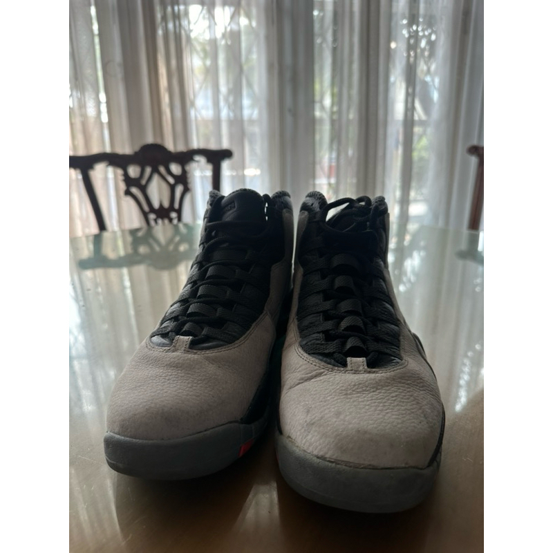Jual nike air jordan retro 10x cool grey infared grey | Shopee Indonesia