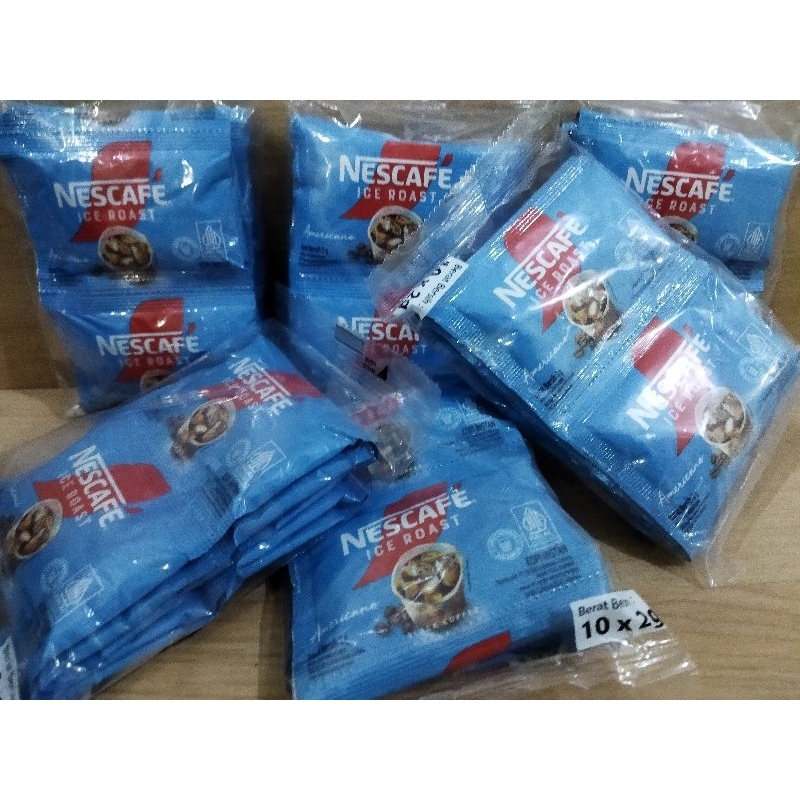 Jual Nescafe ice roast ameracano 10 sachet x 2gr | Shopee Indonesia