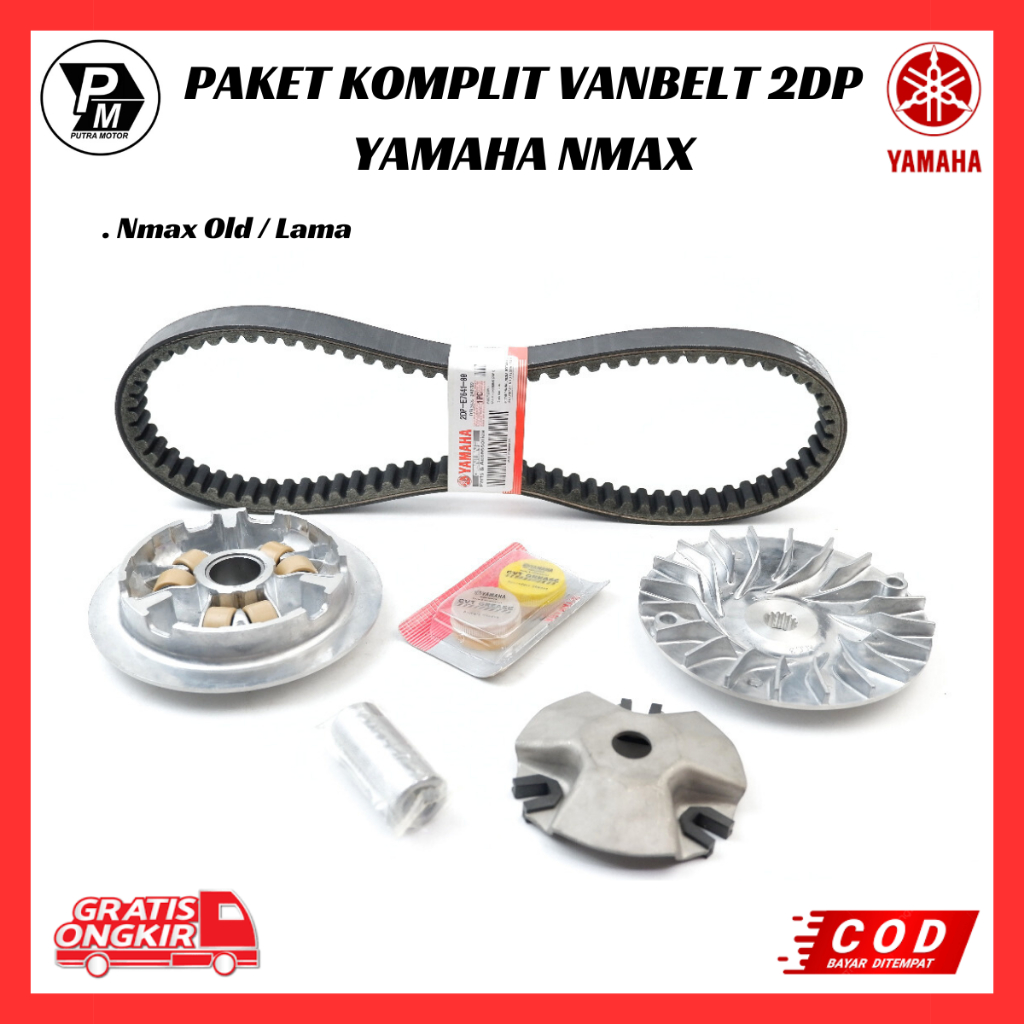 Jual Vanbelt Nmax - Paket Kirian Yamaha Nmax - Nmax Old Model Lama Kode ...