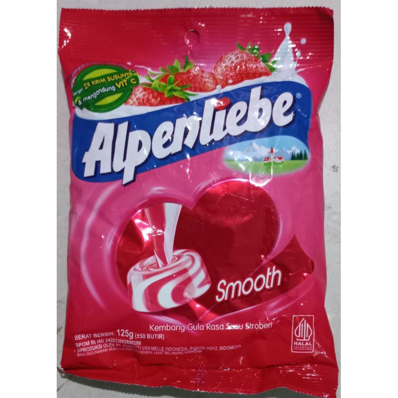 Jual Permen Alpenliebe Isi Kemasan 125g (50 butir) | Shopee Indonesia