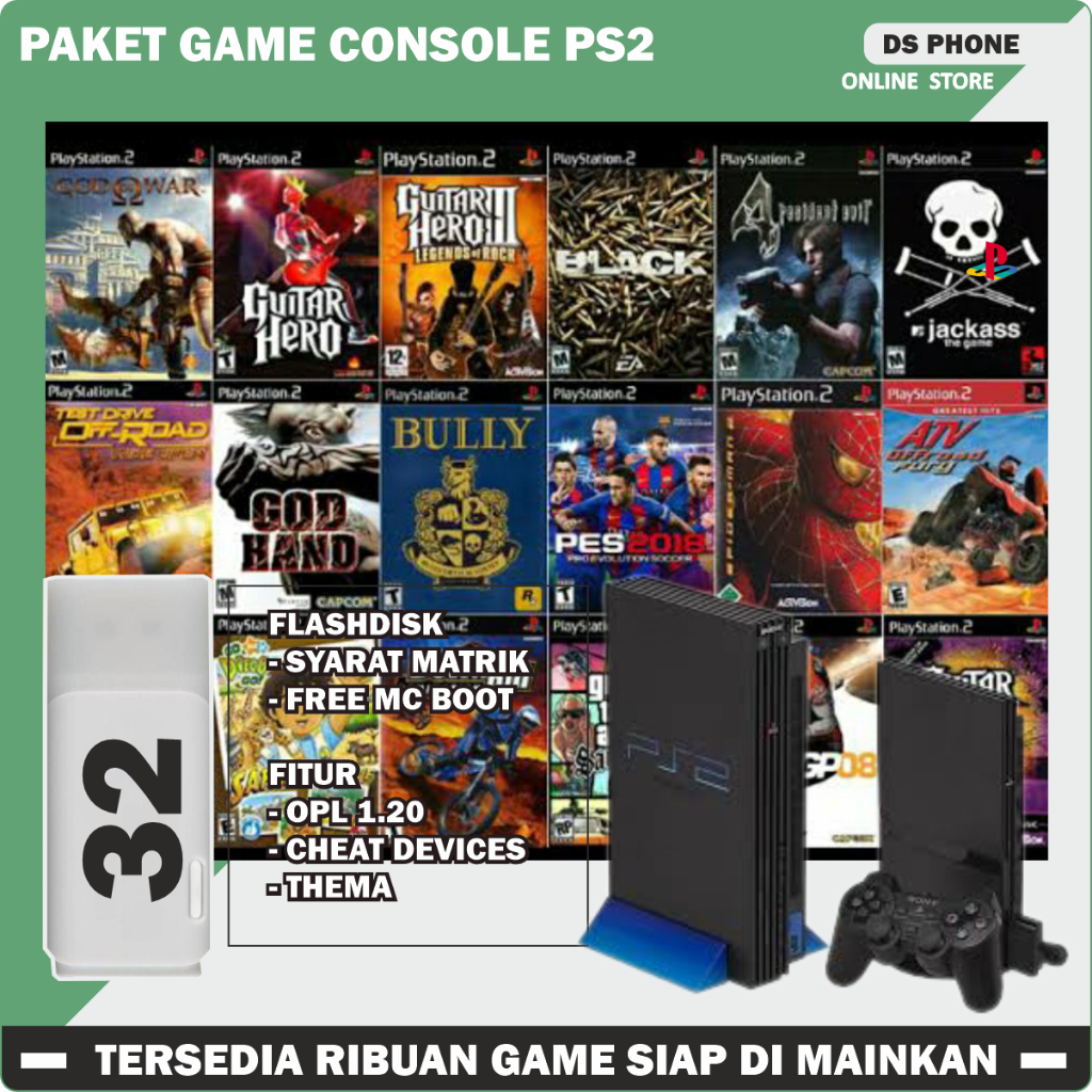 Jual Paket GAME PS2 Full Version Original | Shopee Indonesia