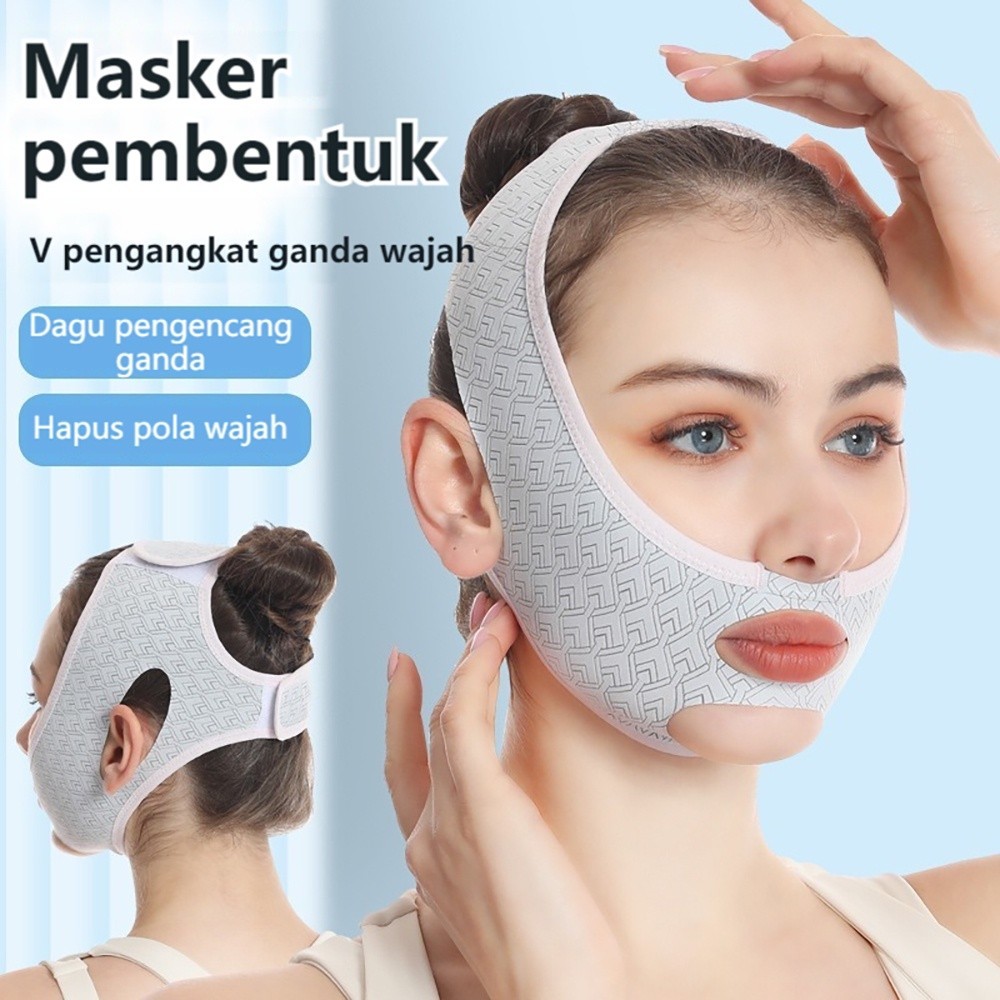 Jual Masker Dagu Perbentuk V Perban Wajah Shaped Face Masker Pembentuk ...