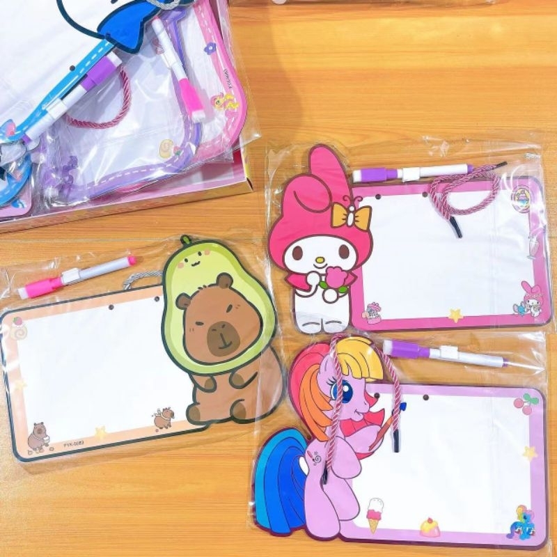 Jual Dalingshop Papan Tulis Mini 17x10cm Bonus Spidol Whiteboard Minii ...