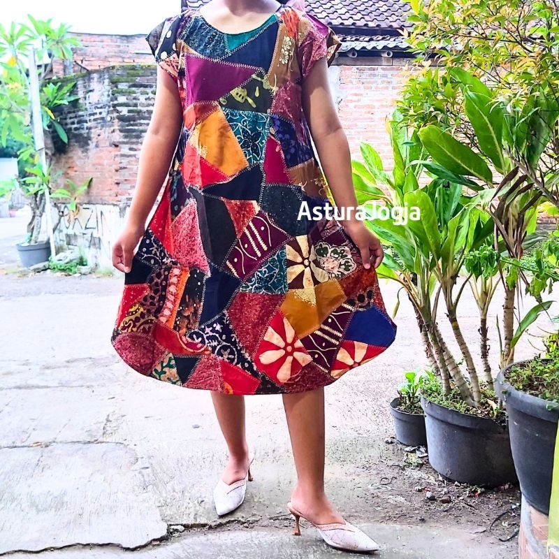 Jual Daster Jogja Batik Perca || Baju Tidur Wanita Oleh Oleh Malioboro ...