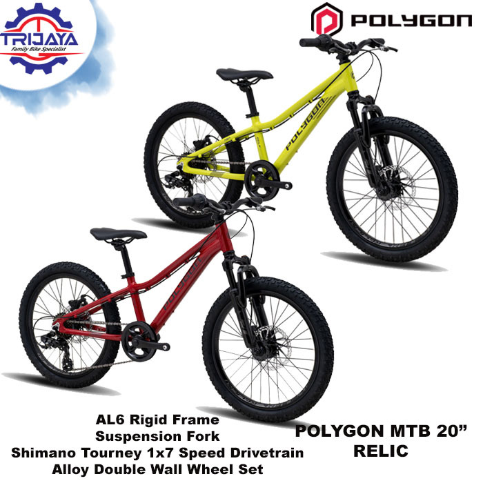 Jual Polygon Relic [20 inch] Sepeda MTB Anak | Shopee Indonesia