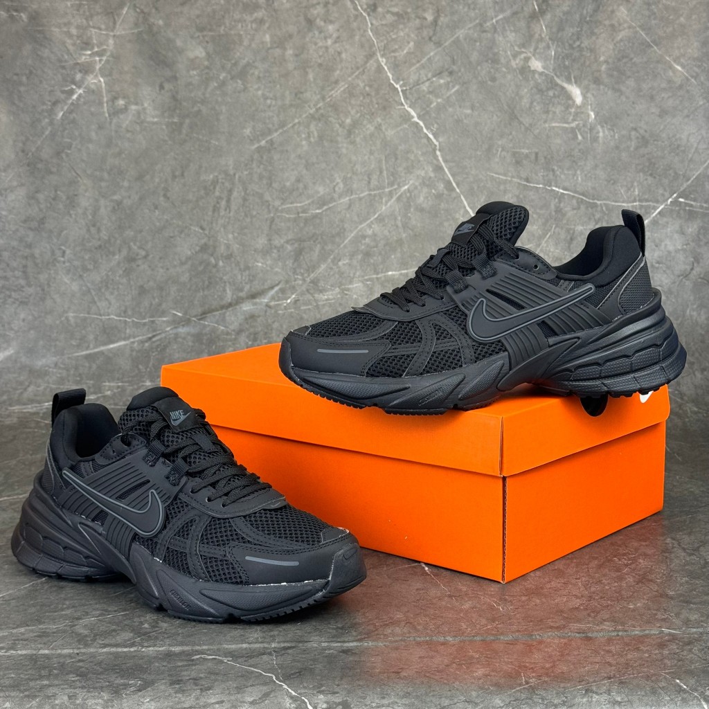 Jual Sepatu Nike V2K Run Black Anthracite Doff All Full Hitam Sneakers ...