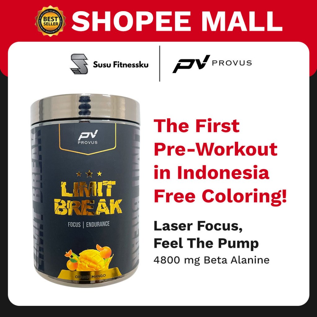 Jual Provus Limit Break Pre-Workout 450gr | Shopee Indonesia