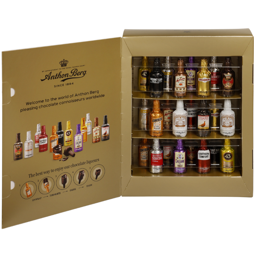 Jual Anthon Berg Chocolate Liquers Mini Bar 24 Pack | 375g Australia ...
