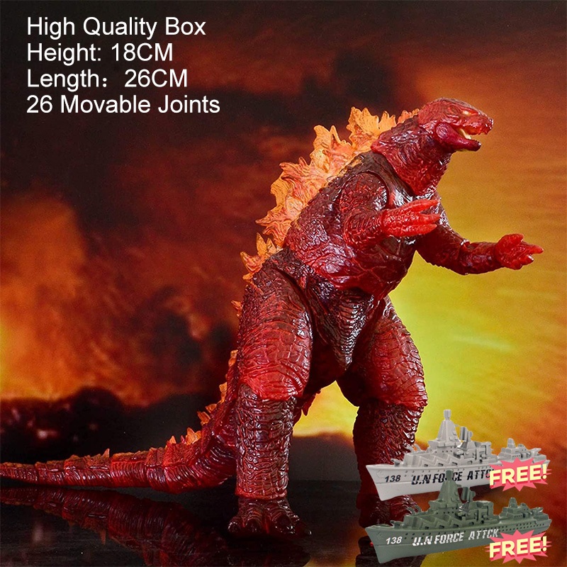 Jual Upgraded Atomic Burning+KAP Godzilla Action Figure Godzilla Anime ...